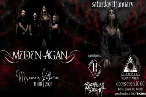Meden Agan live στο Temple