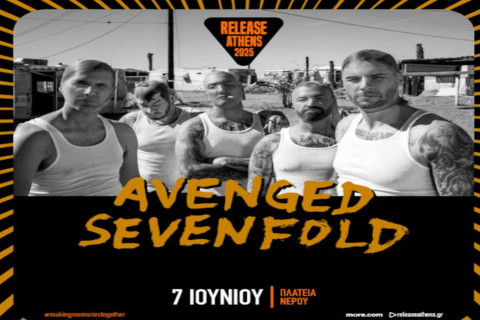 Release Athens 2025: Avenged Sevenfold